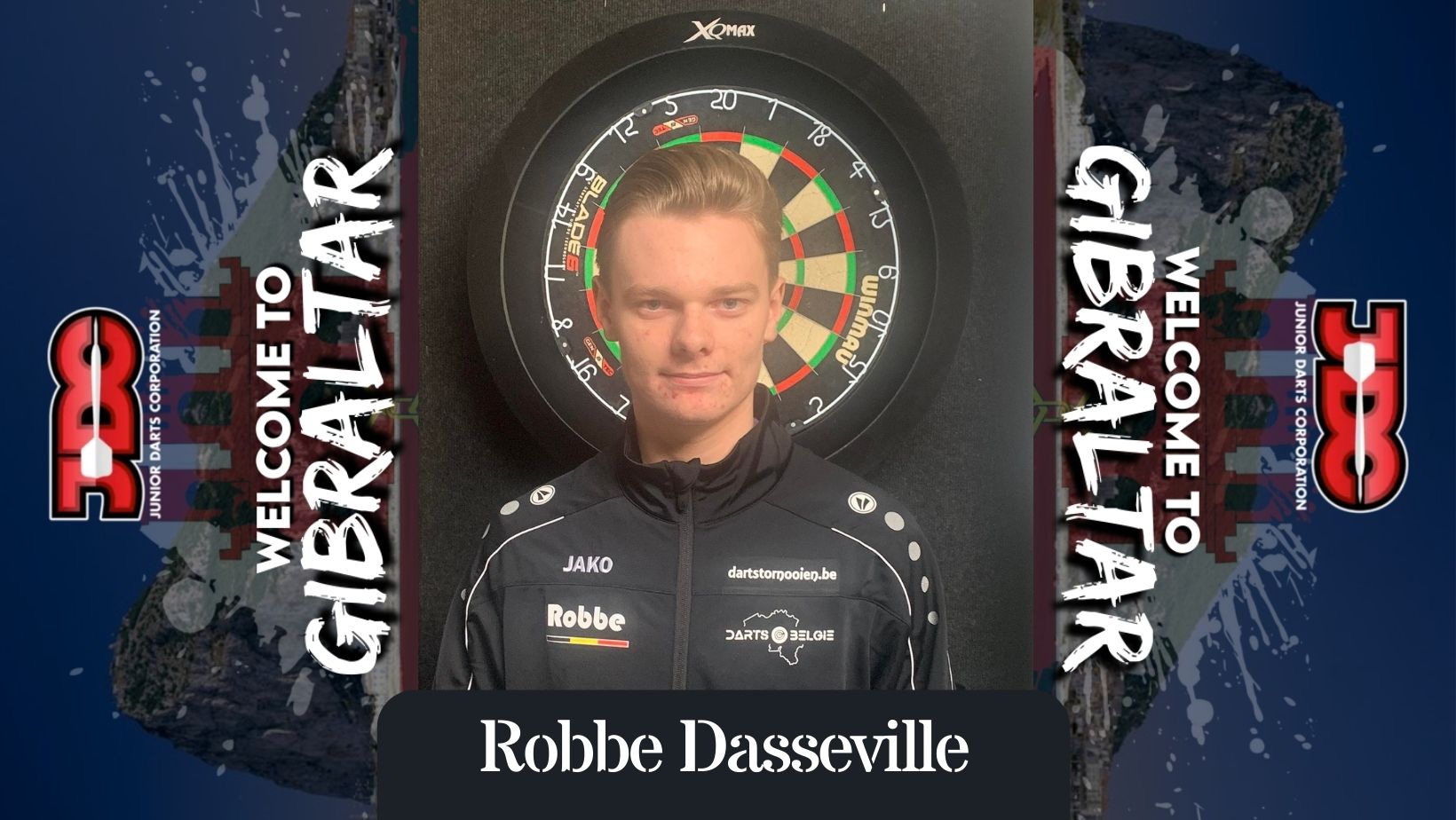 JDC Belgium Road to Gibraltar - Interview Robbe Dasseville - Dartstornooien.be